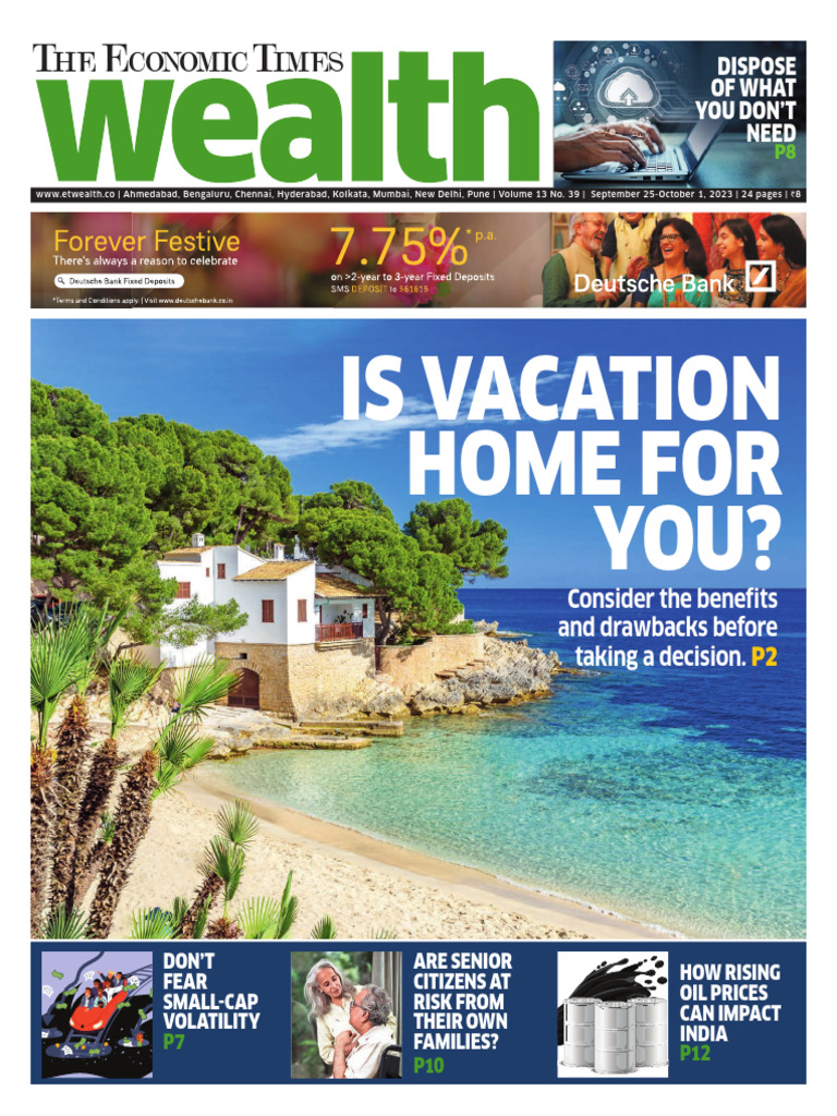 The Economic Times Wealth - September 25 2023 | PDF | Tourism
