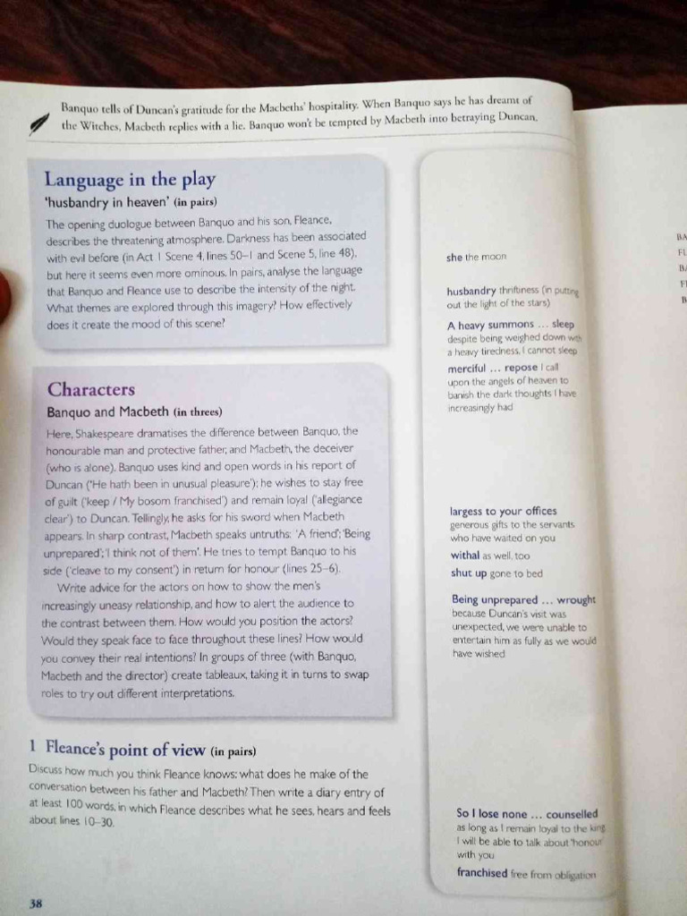 Macbeth - Act 2 Full | PDF