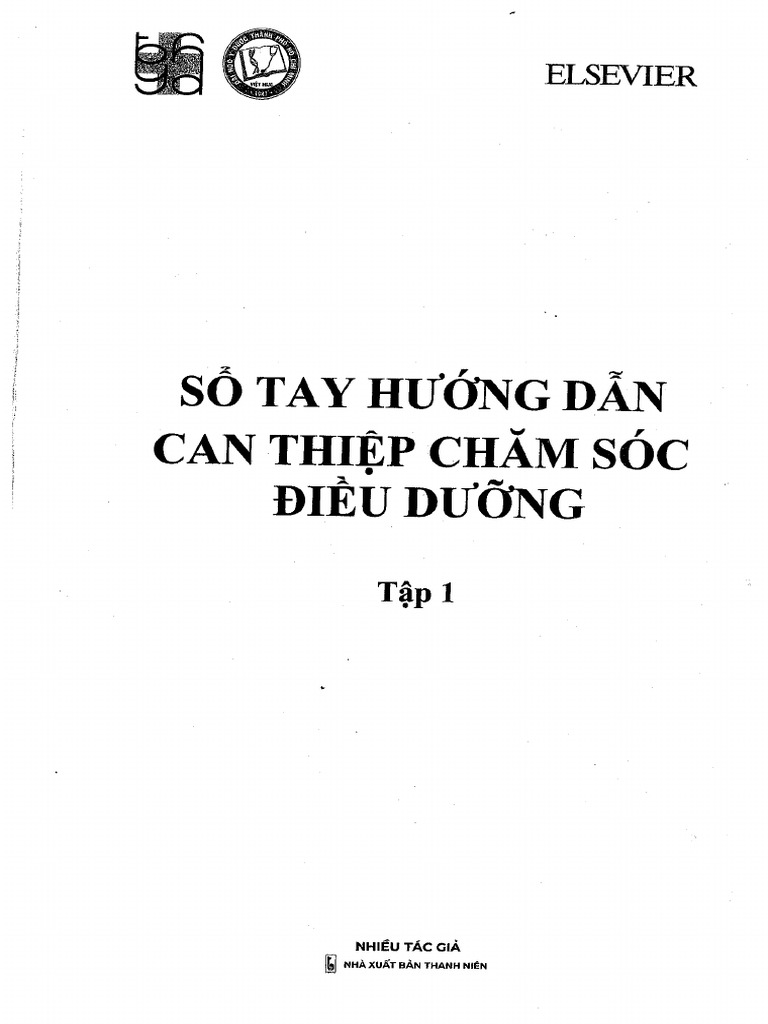 Sổ Tay Can Thiệp Điều Dưỡng Tập 1 | PDF