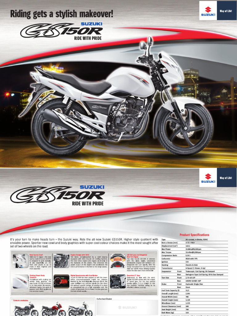 Suzuki Gs150r | PDF