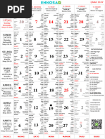 Kalender Jawa 1996 Lengkap Weton | PDF | Seni | Sejarah