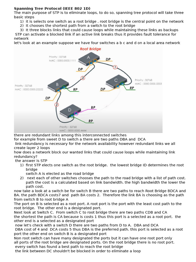 rstp | PDF | Network Switch | Computer Standards