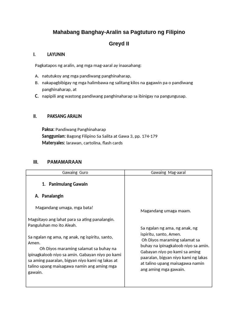 Jrmsu Filipino DLP | PDF
