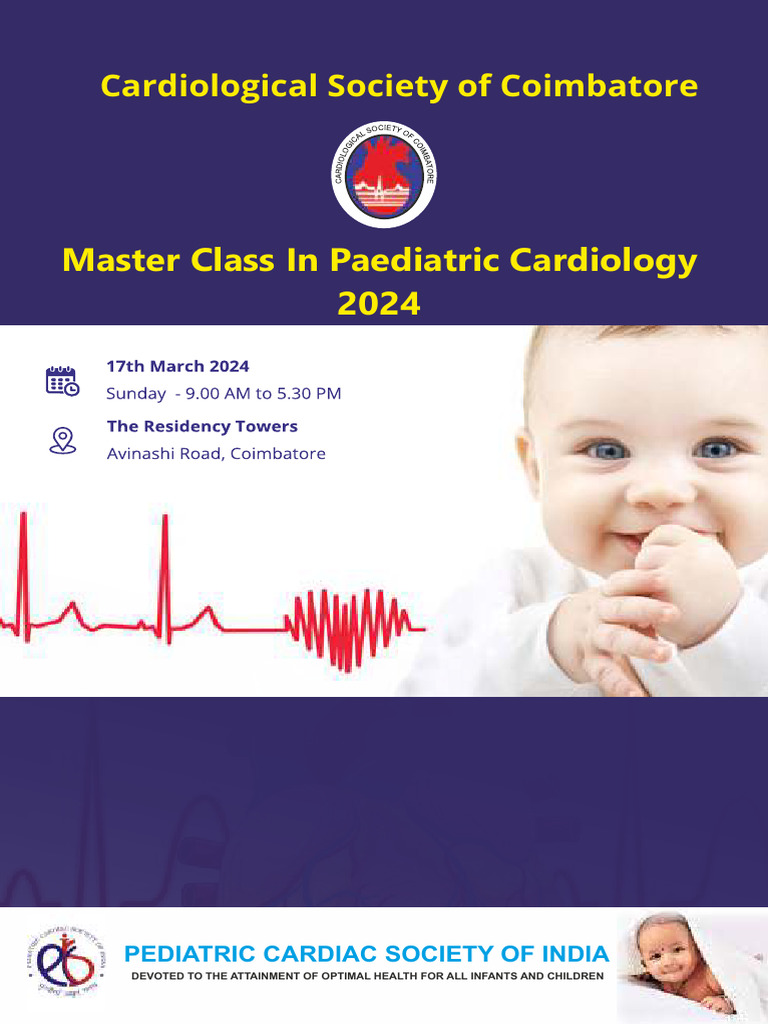 Paediatric Cardiology Brouchure A5X3 2024-5 | PDF | Cardiology | Heart