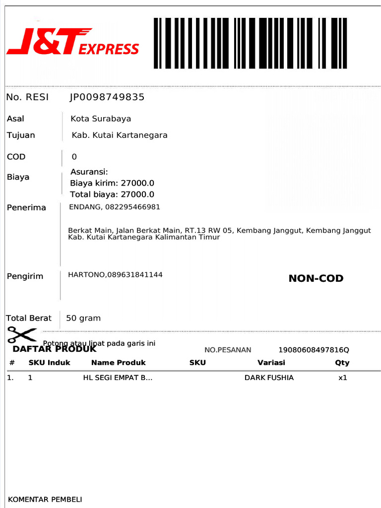 contoh-resi_compress | PDF