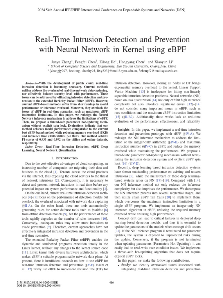 eBPF | PDF | Denial Of Service Attack | Kernel (Operating System)