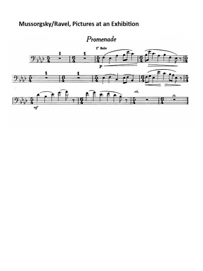 Bassoon 23 24 HPYO Excerpts | PDF