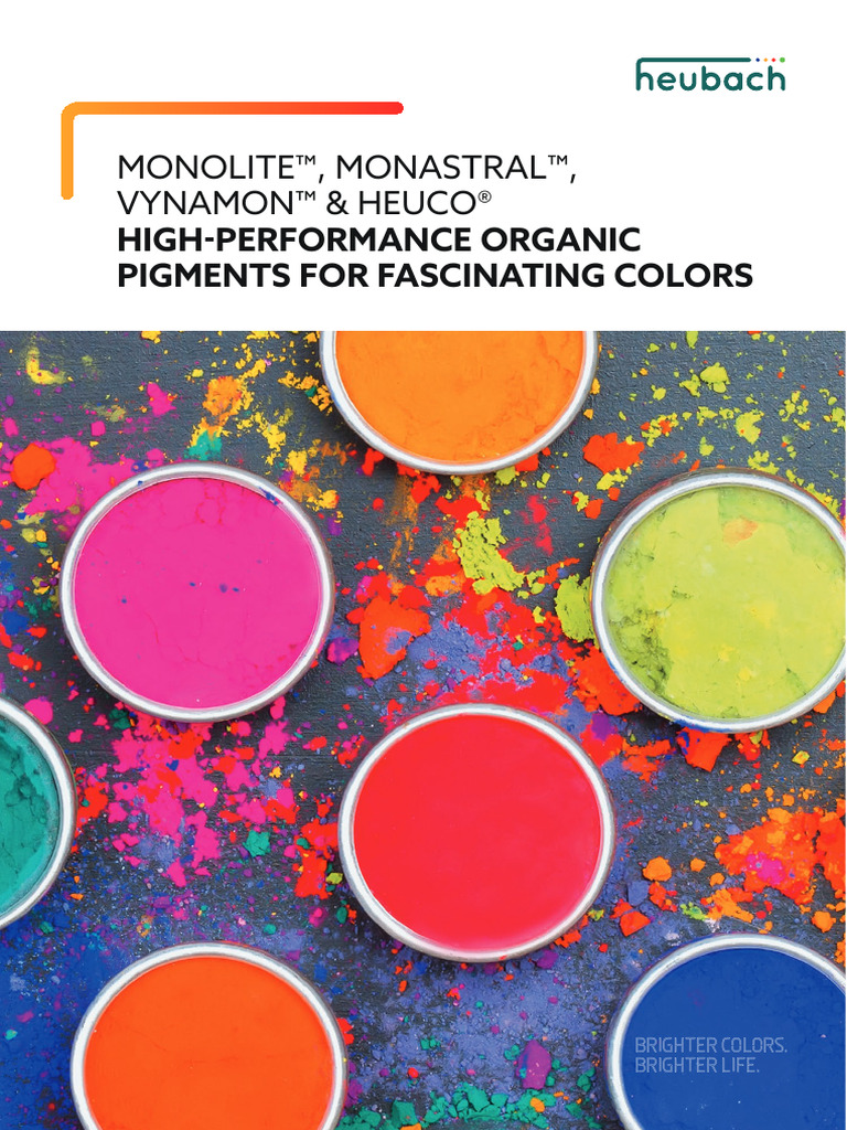 Colours of hubach | PDF | Pigment | Yellow