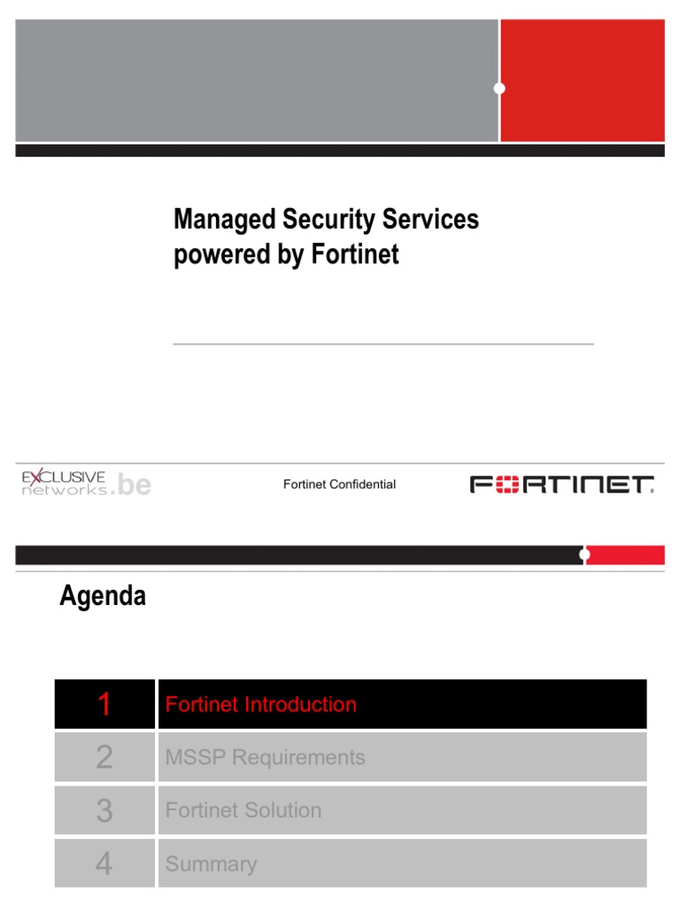 Managed Security Services by Fortinet | PDF | Email | Virtual Private ...