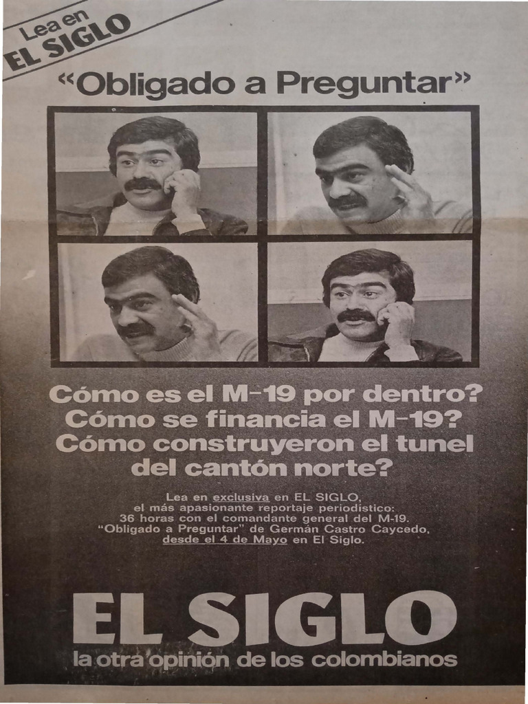 Obligado A Preguntar Entrevista A Jaime Bateman Durante Su Secuestro El ...