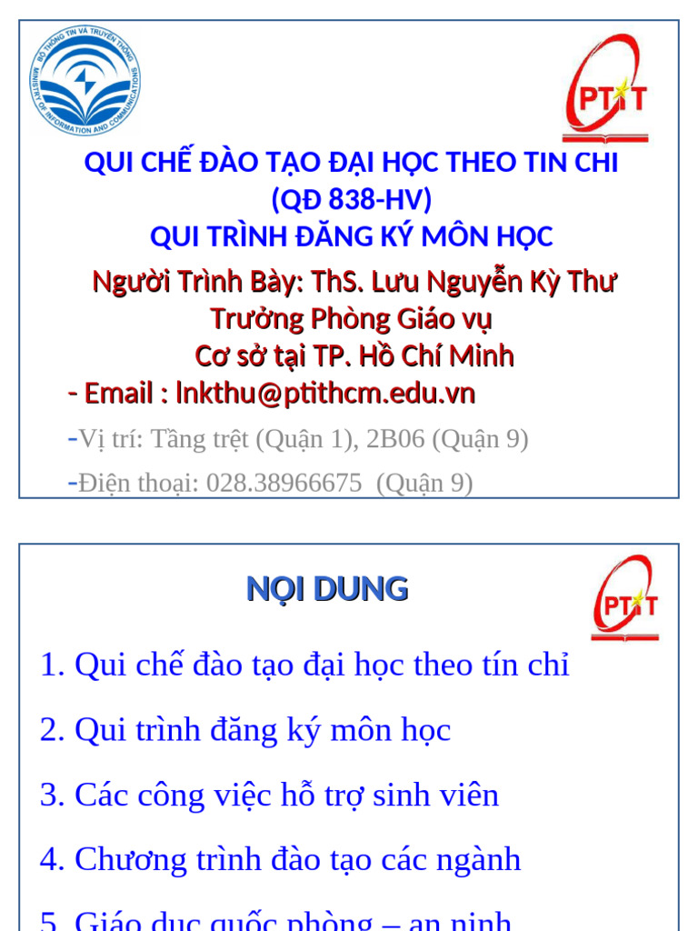 SHCD Gioithieu PGV Khóa 2024 | PDF