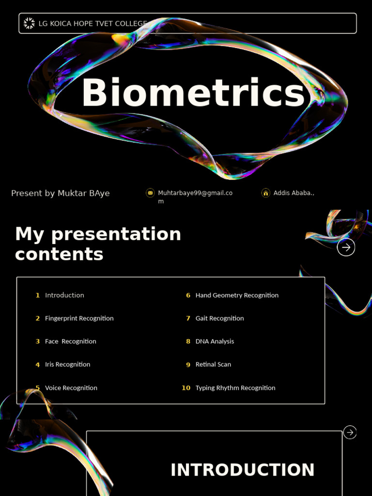 Biometrics Type | PDF