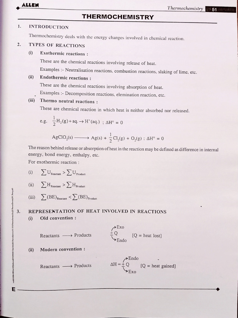 Thermochemistry | PDF