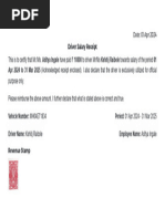 LTA Declaration Form | PDF | Government Finances | Payments