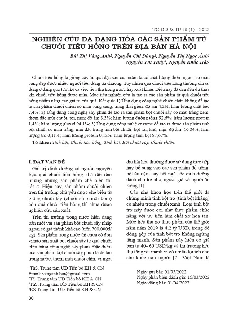 Nghien Cu Da Dng Hoa Cac Sn Phm T C | PDF