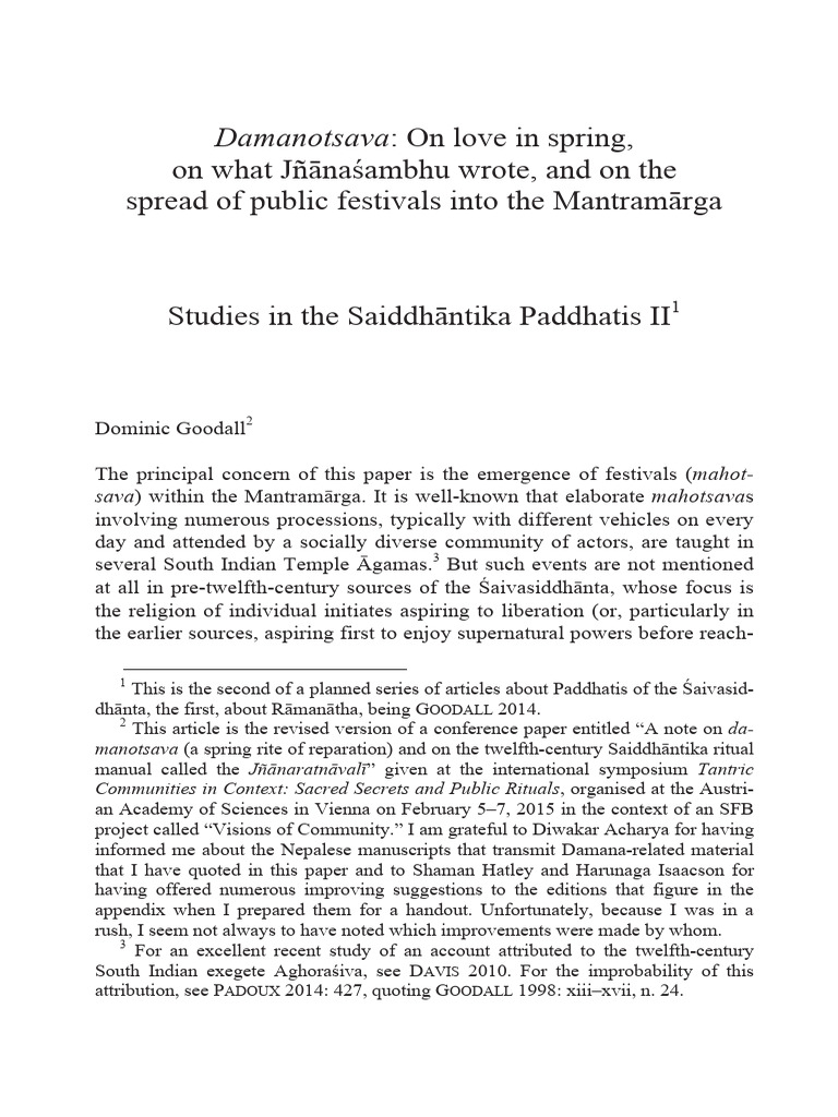 160_8378-5_goodall_385-424 regading damanaka puja | PDF | Rituals | Tantra