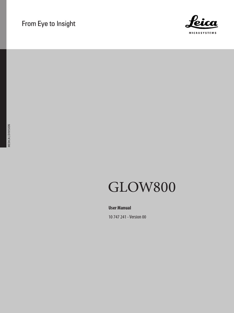 10_747_241-00_User_Manual_GLOW800_English | PDF | Color | Exposure (Photography)