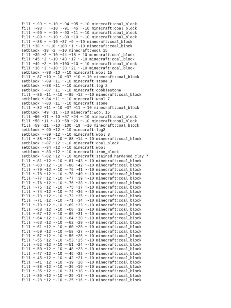 Mcfunction | PDF | Masonry | Minerals