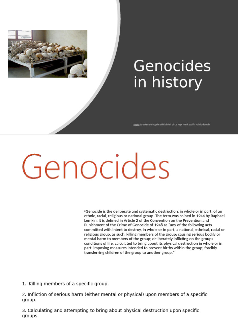 Genocides in History | PDF | Genocides | The Holocaust
