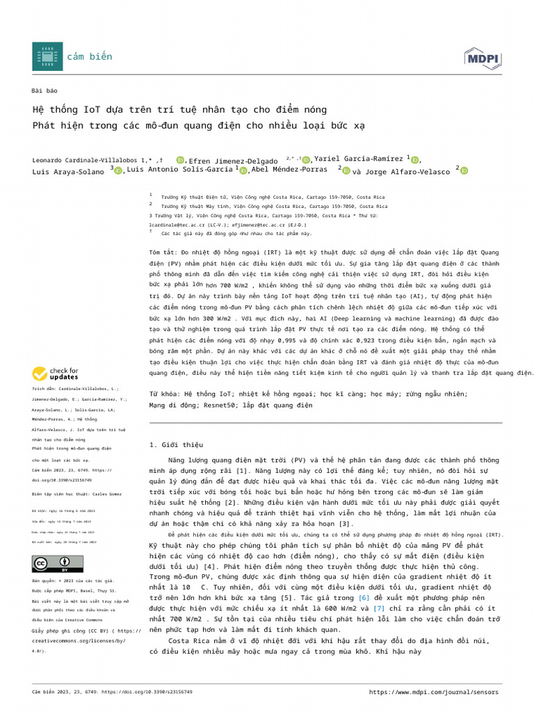 TV-IoT System Based On Artificial Intelligence For Hot Spot | PDF