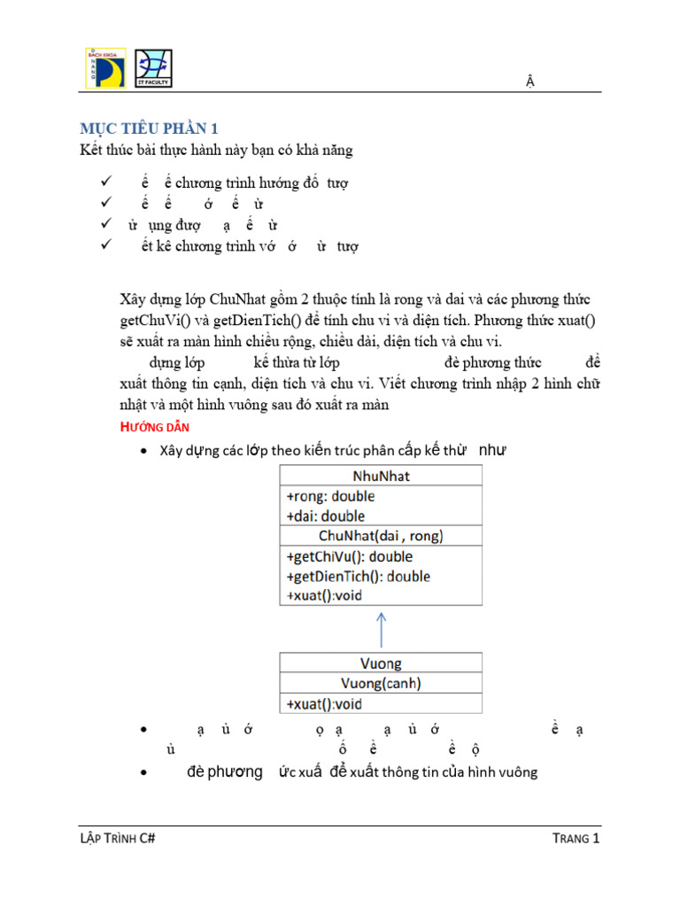 Chap04.1 ThuaKeVaTruuTuong Lab | PDF