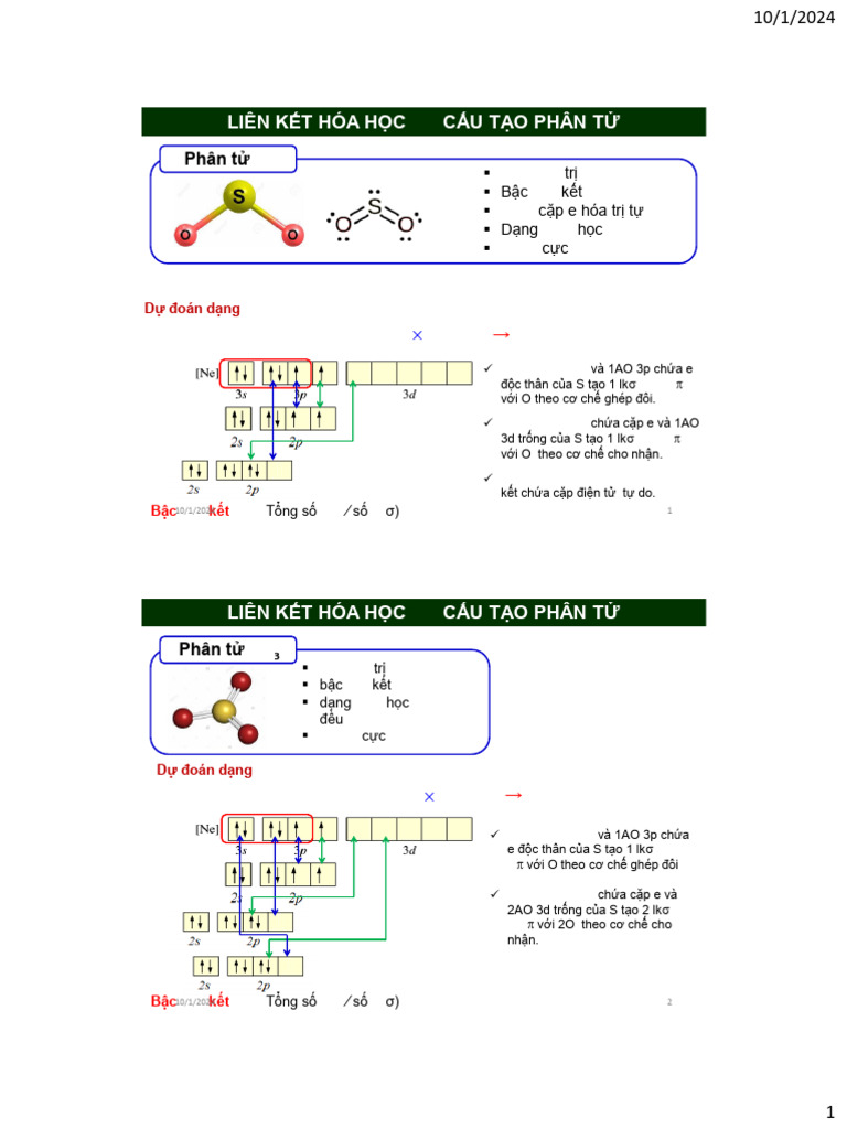 LKHH, CTPT-Dac Diem Mot So Hop Chat, Ion | PDF