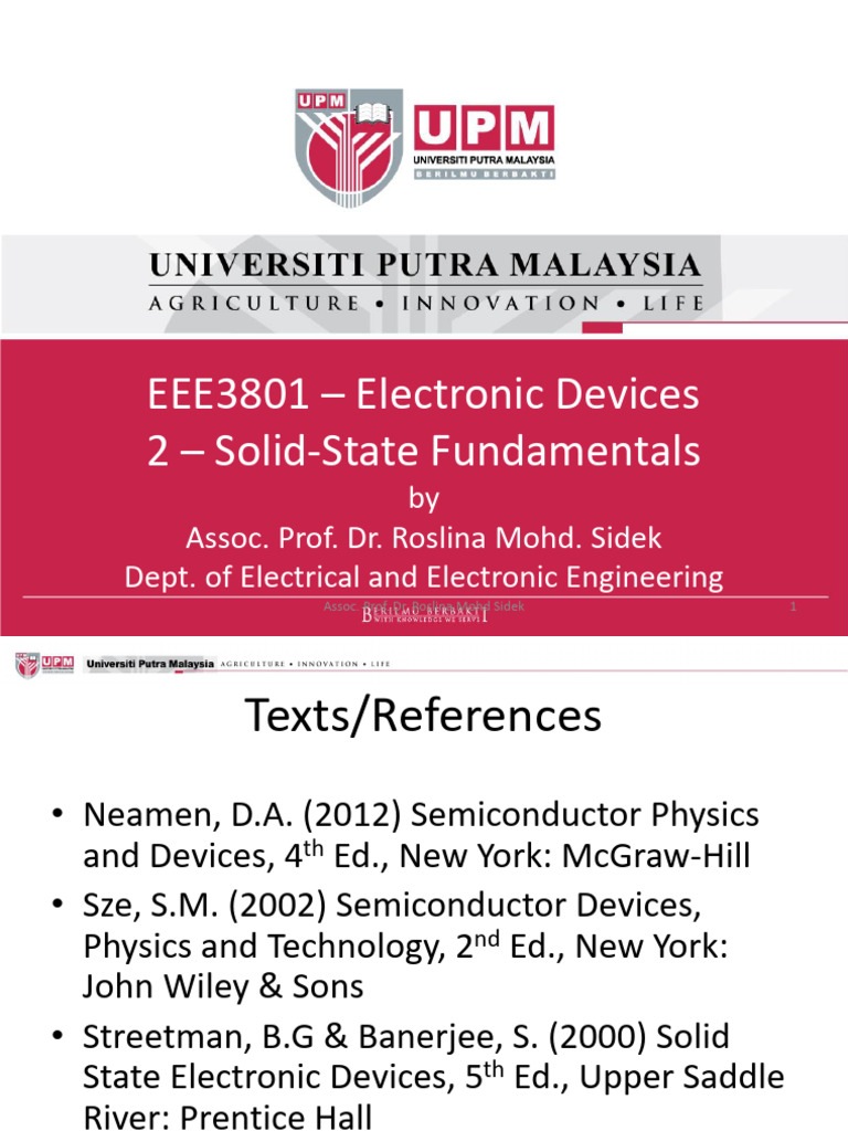 2-Solid-State Fundamentals | PDF | Electrical Resistivity And ...