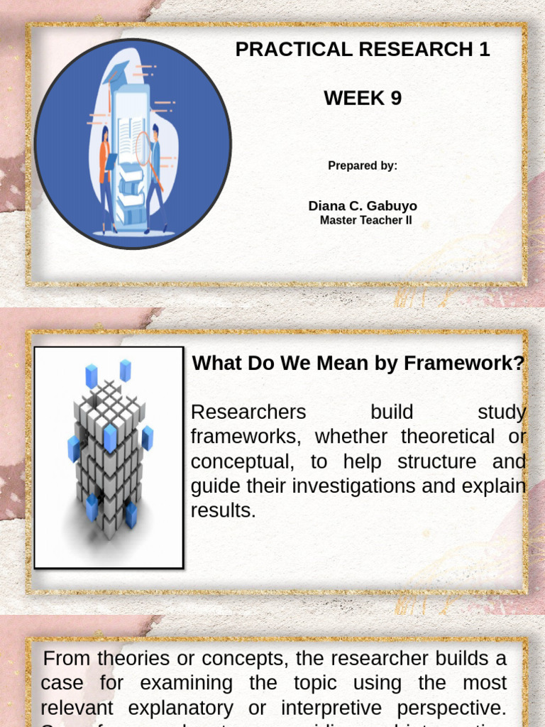 PR1-PPT-WEEKS-10 | PDF | Theory | Quantitative Research