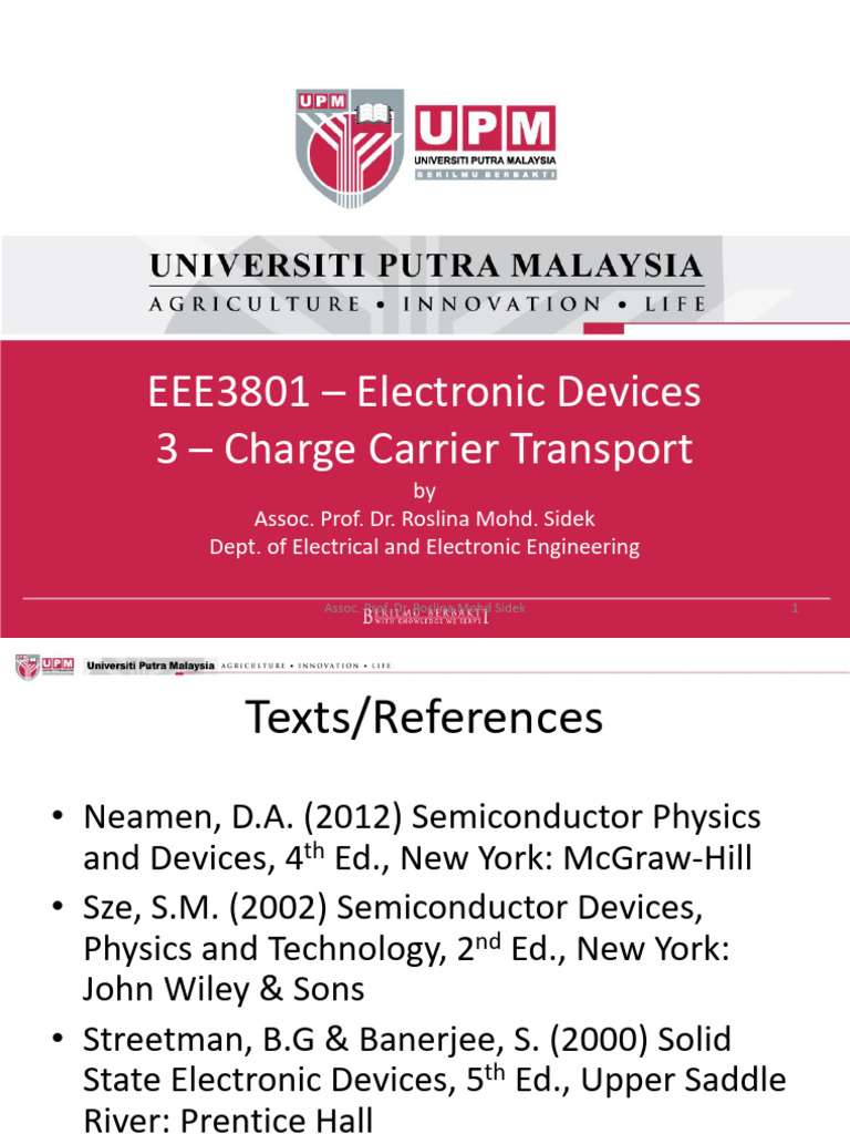 3-Charge Carriers | PDF | Semiconductors | Doping (Semiconductor)