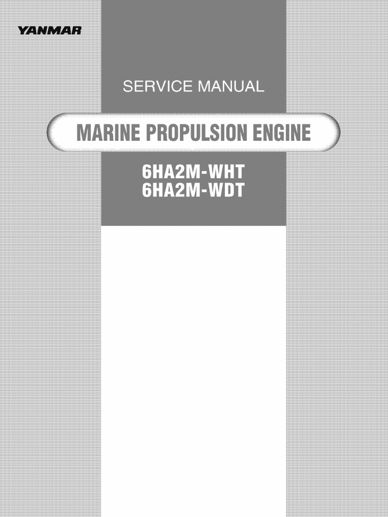 Yanmar Service Manual | PDF