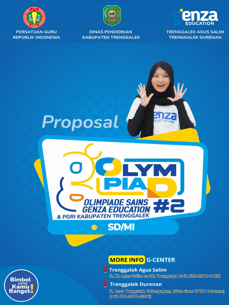 Proposal G-olimpiade Mipa Pgri - Genza 2024 | PDF