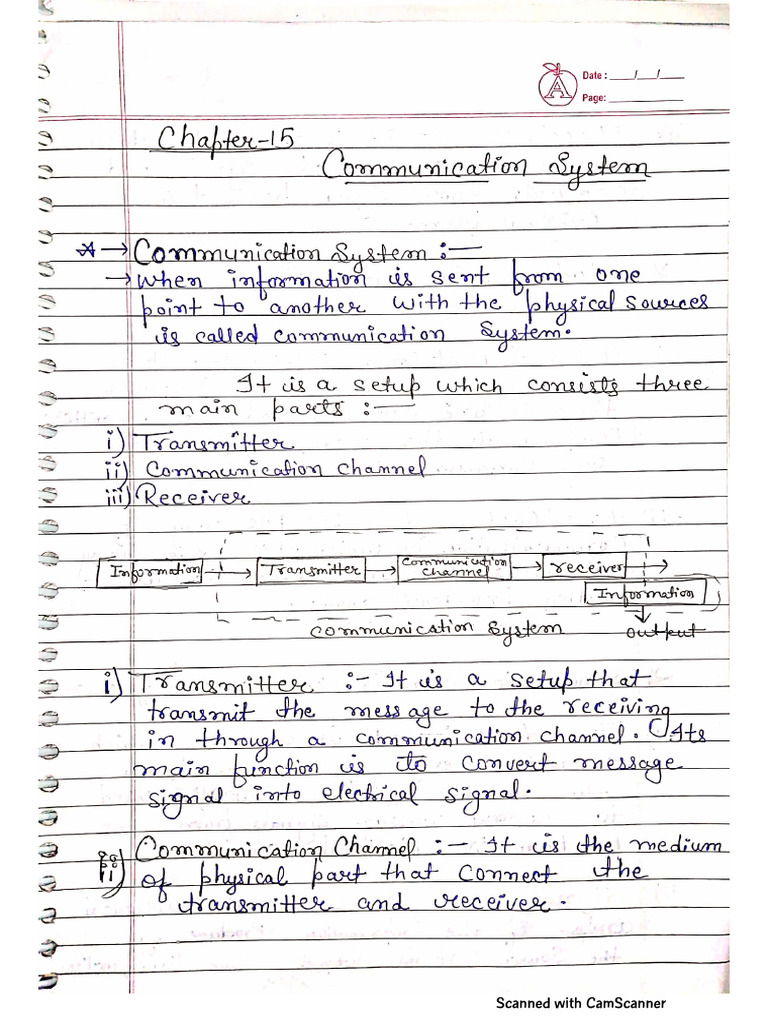 Communication System | PDF