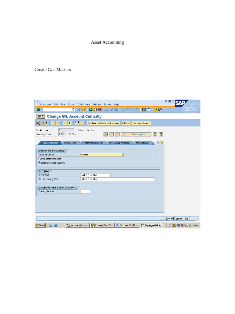 Asset Accouting | PDF | Depreciation | Income Statement
