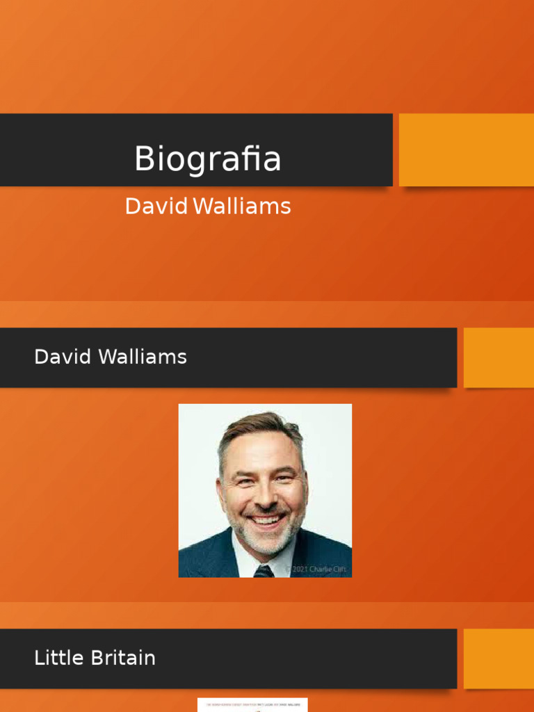Biografia David Walliams Apresentação | PDF