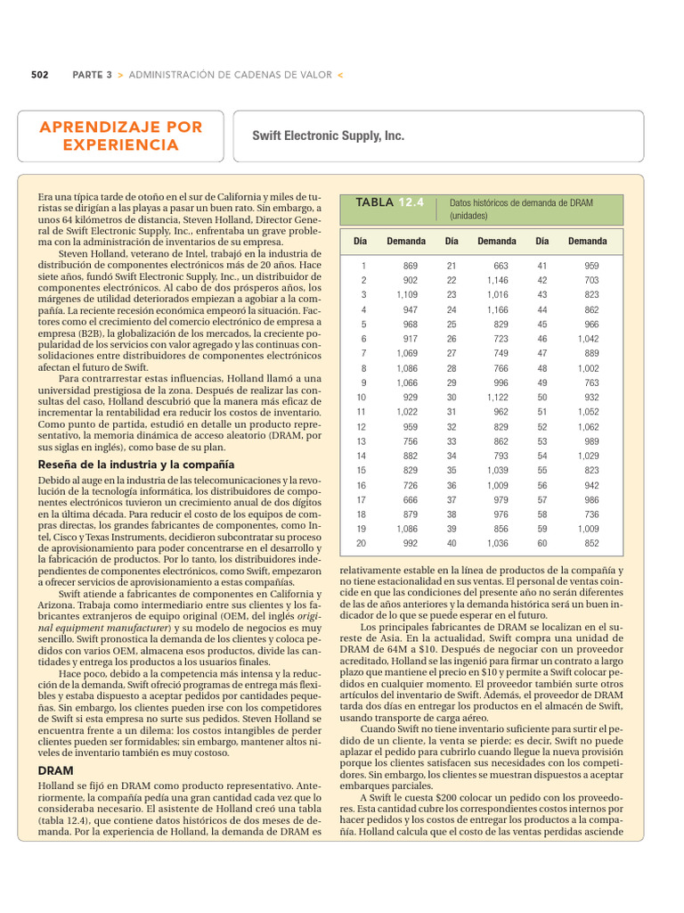 Caso Swift Electronics-1 | PDF
