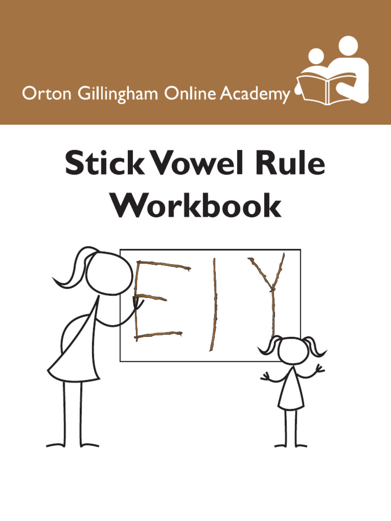 OGOA Stick Vowel Rule Digital Workbook | PDF | Reading Comprehension