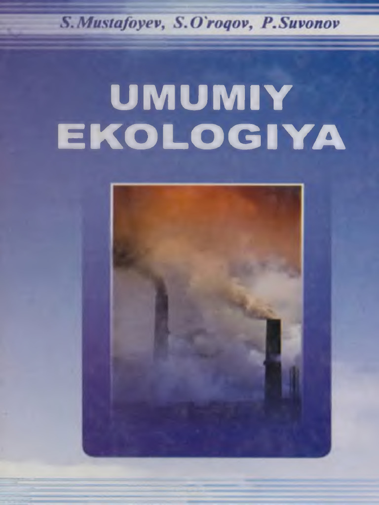 NamDU ARM 1828 Umumiy - Ekologiya | PDF