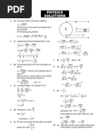 Gravitation Formula Sheet Class11 | PDF