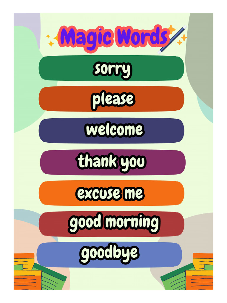 Grade 10 - Magic Words | PDF