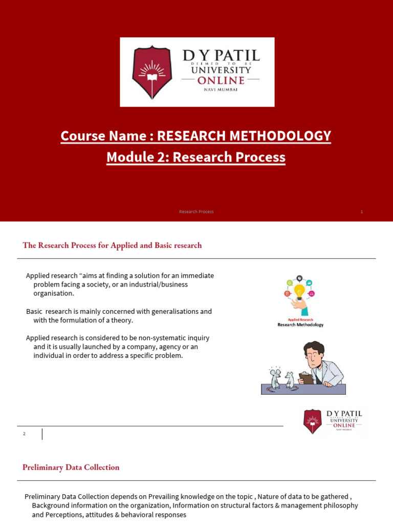 Mod 2 Research Process | PDF | Hypothesis | Experiment