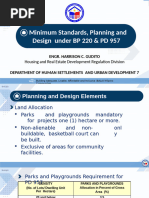 HLURB Subdivision Design Guidelines | PDF | Buildings And Structures