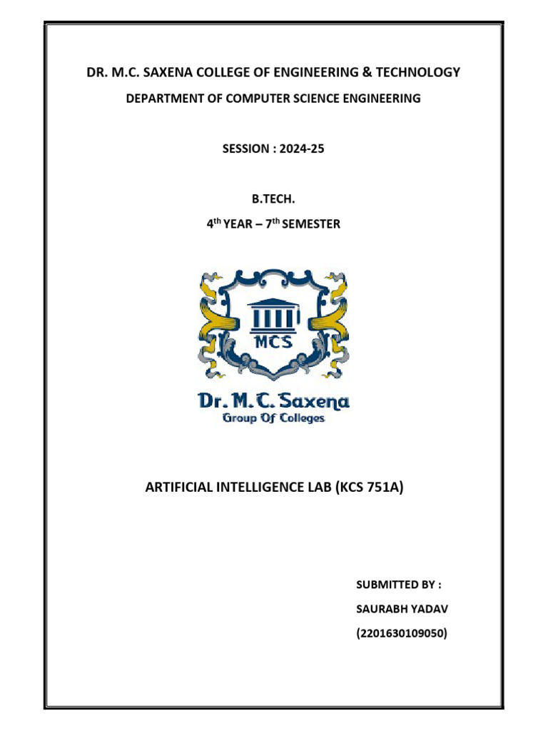 Saurabh Ai Pdf