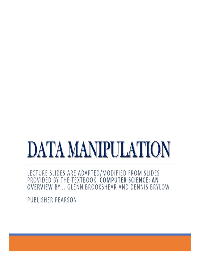 NMCNTT-04-Data Manipulation | PDF | Central Processing Unit | Usb