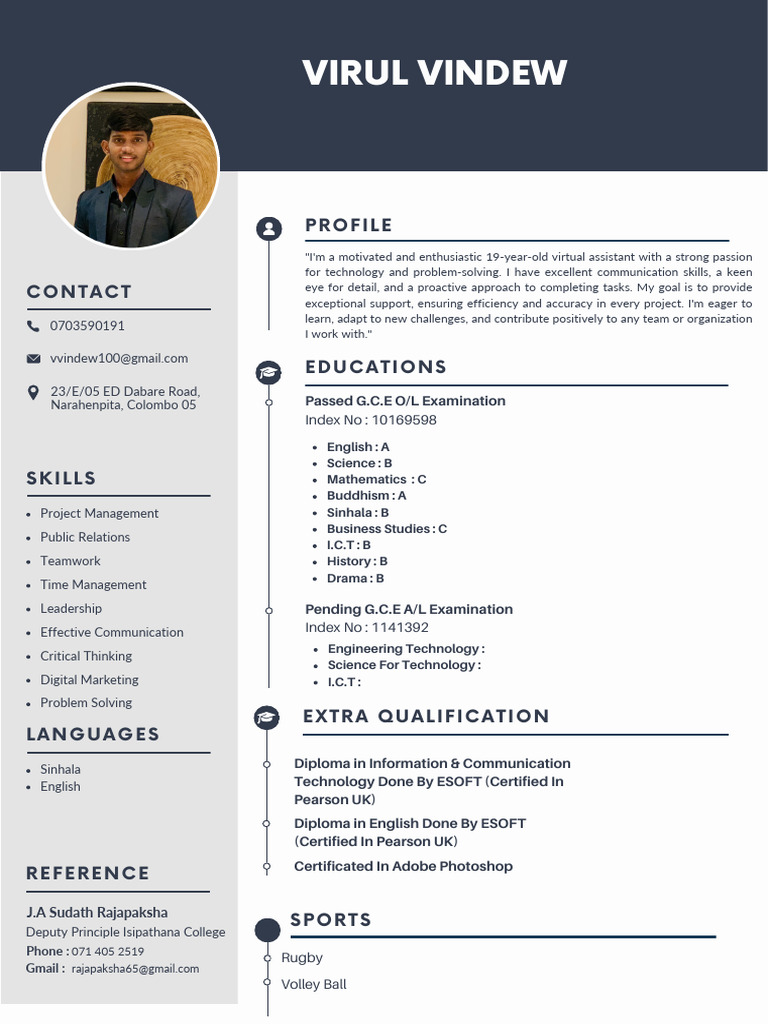 My CV | PDF | Cognition
