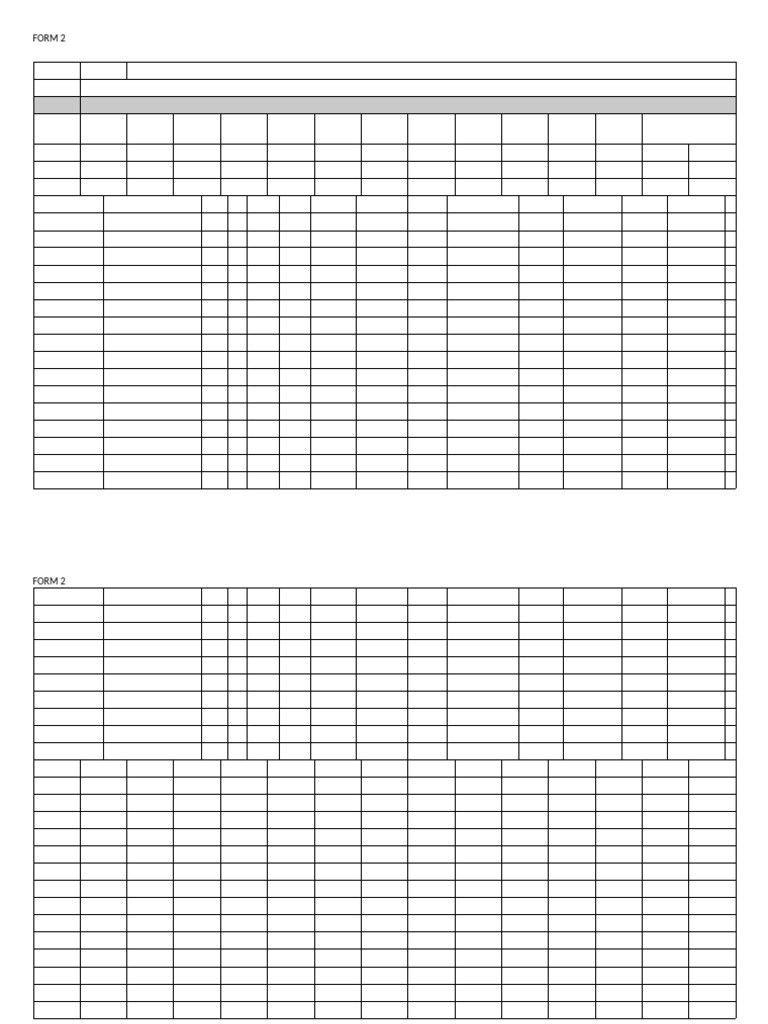 Form 2 Classroom Reading Assessment Form | PDF