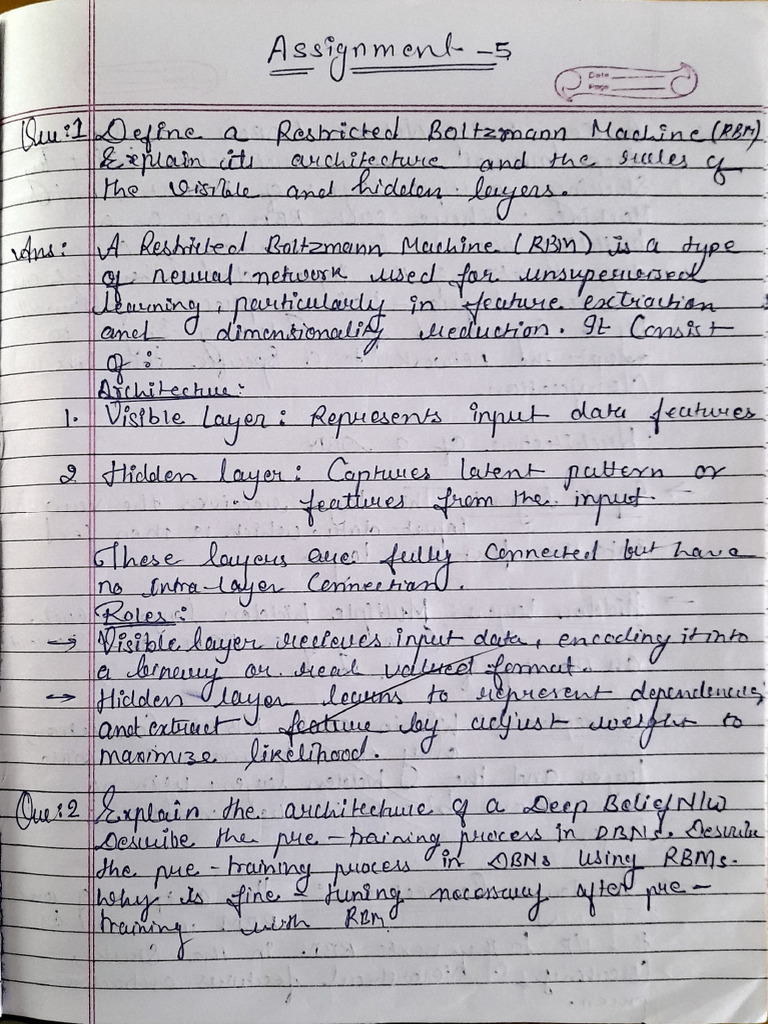 DL Assignment 5 | PDF