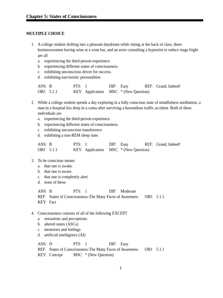 Coon Journey 5e Chapter05 | PDF | Sleep | Sleep Deprivation