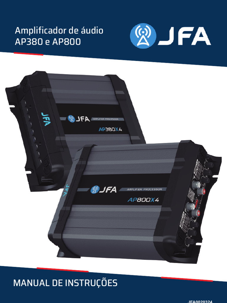 Amplificador de Audio Da JFA DSP380 e DSP800 PORT | PDF | Som | Alto ...