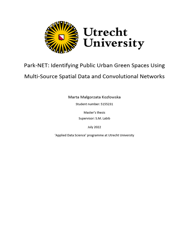 Park-NET: Identifying Public Urban Green Spaces Using Multi-Source Spatial Data and ...