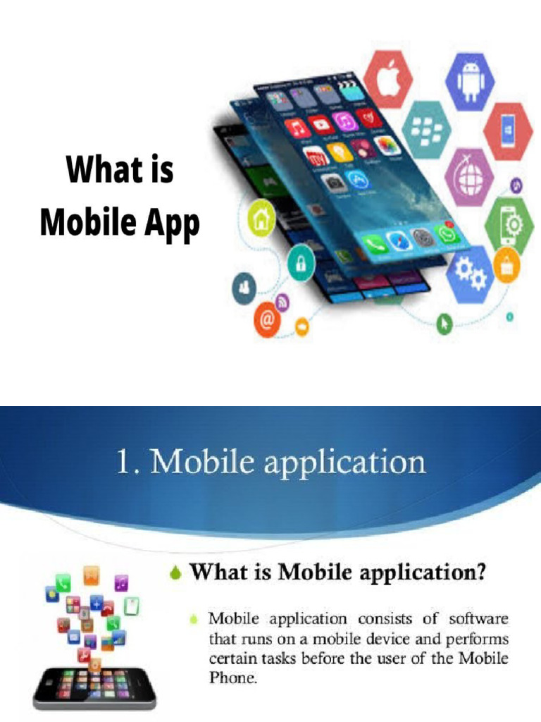 Mobile App Types and Examples Explained | PDF